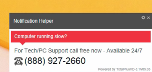 Remove Notification Helper Ads – WiperSoft Antispyware