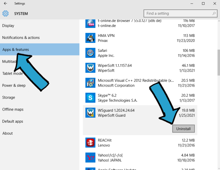 WiperSoft Guard Uninstall – WiperSoft Antispyware
