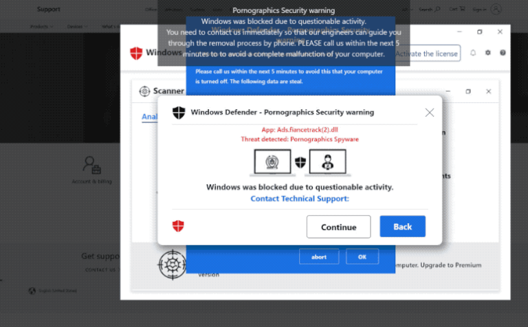 What is “Your computer is disabled. Please call Microsoft” scam pop-up ...