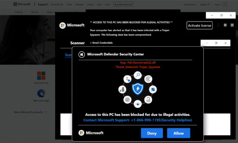 What is “Access to this PC has been blocked for illegal activities ...