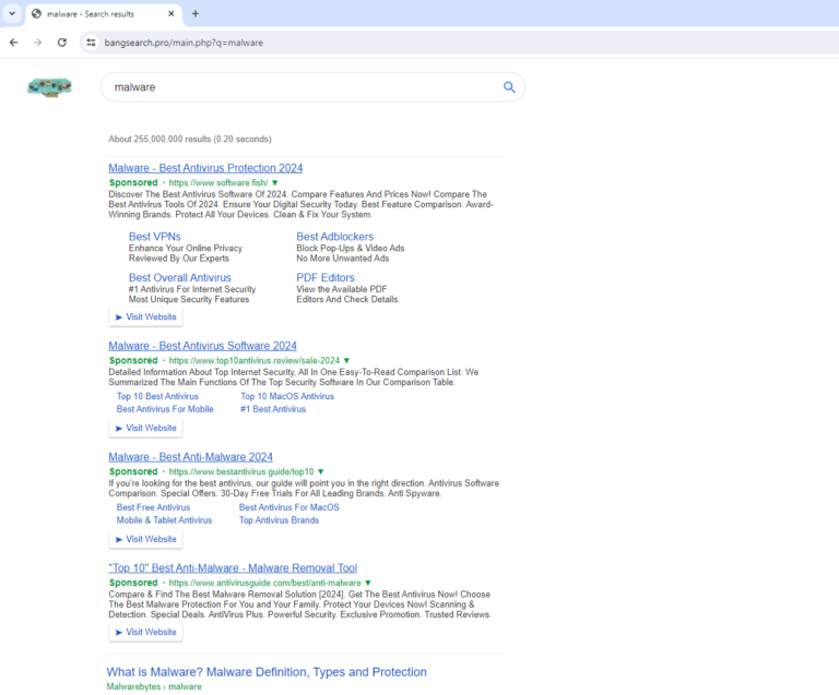 How to remove bangsearch.pro redirect – WiperSoft Antispyware
